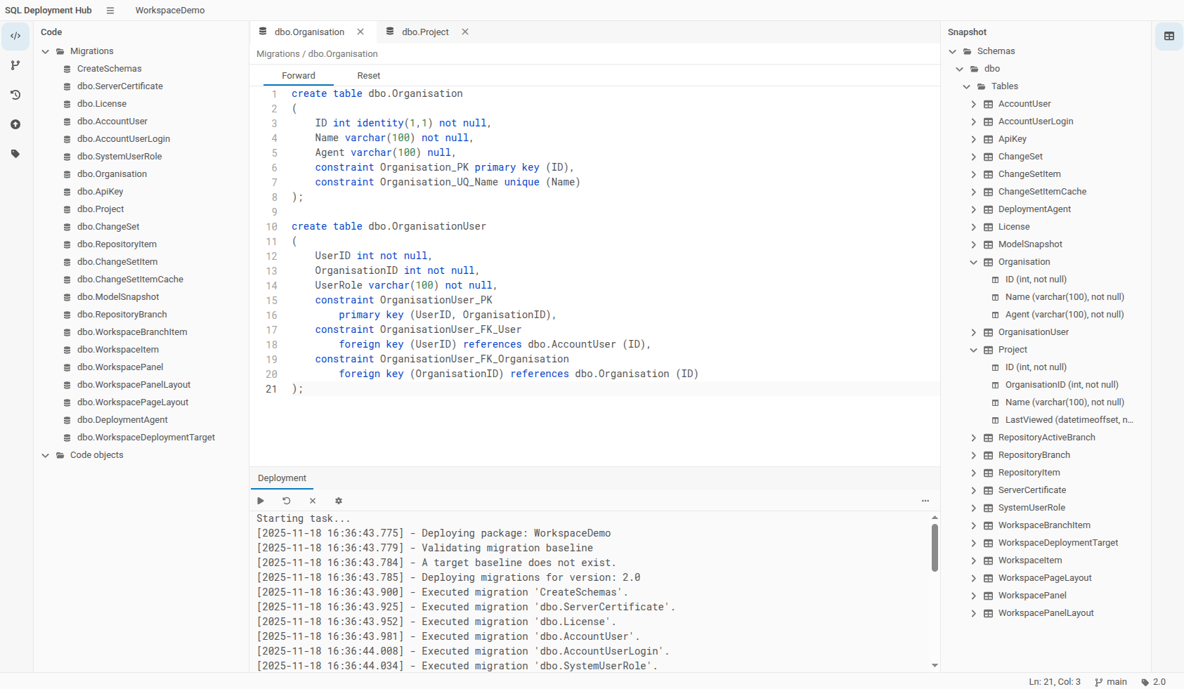One platform. Multiple databases